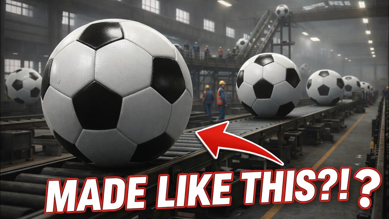EN: Soccer Balls Are Made Like THIS?! (Factory Process) - YouTube