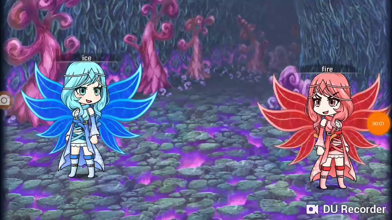 Ice VS fire |gacha studio - YouTube