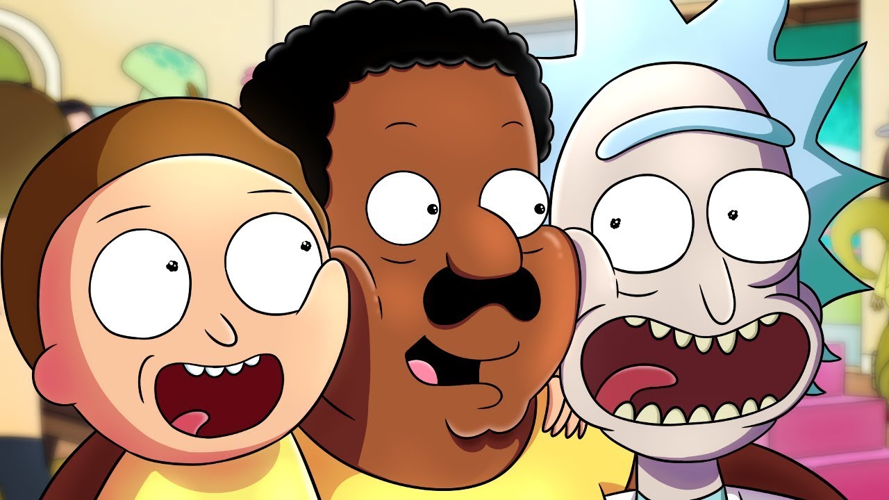 Rick and Morty + Black Morty in VRChat - YouTube