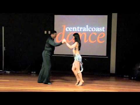 Angela McCristal & Mark Webb (Pro/Am) Bachata - Central Coast Dance ...