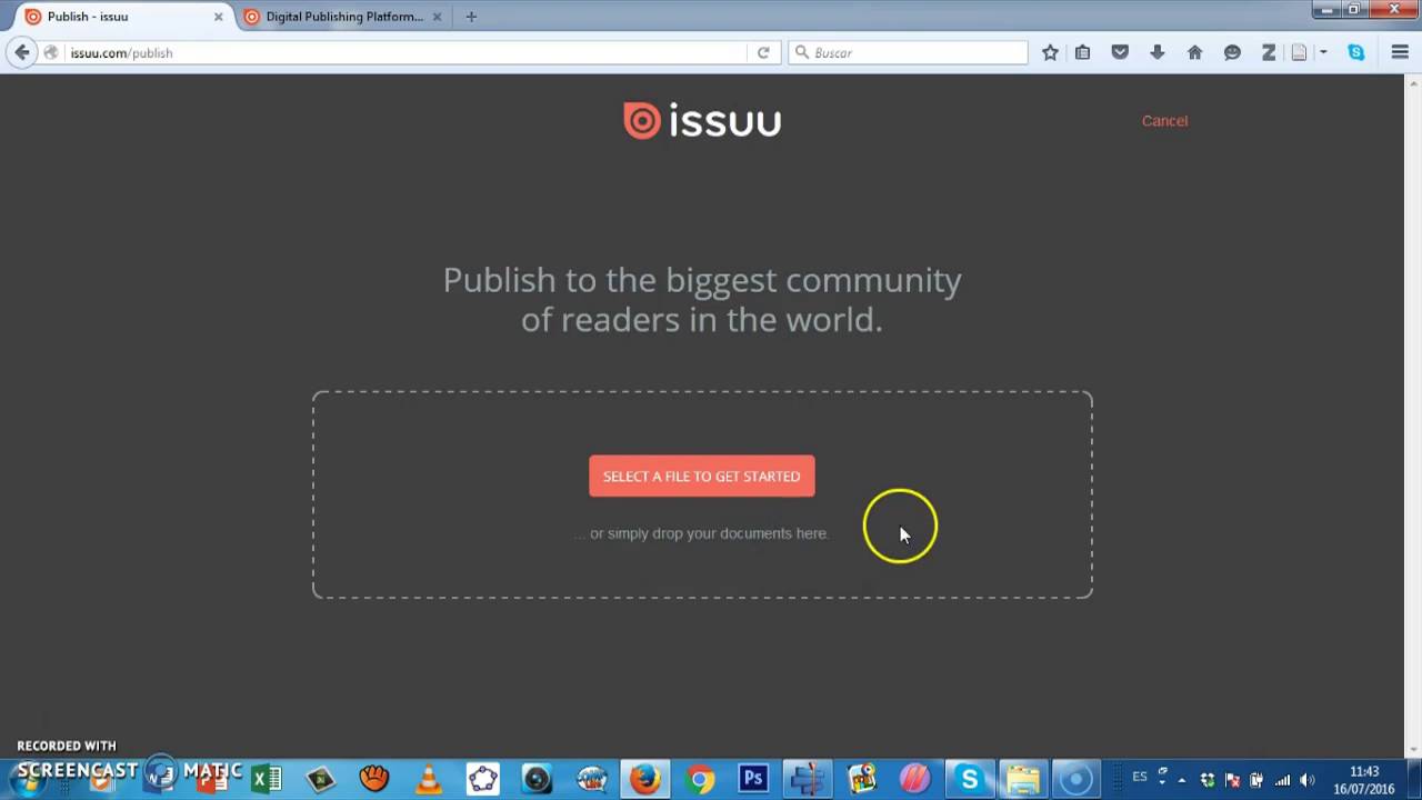Tutorial uso de la herramienta Issuu - YouTube