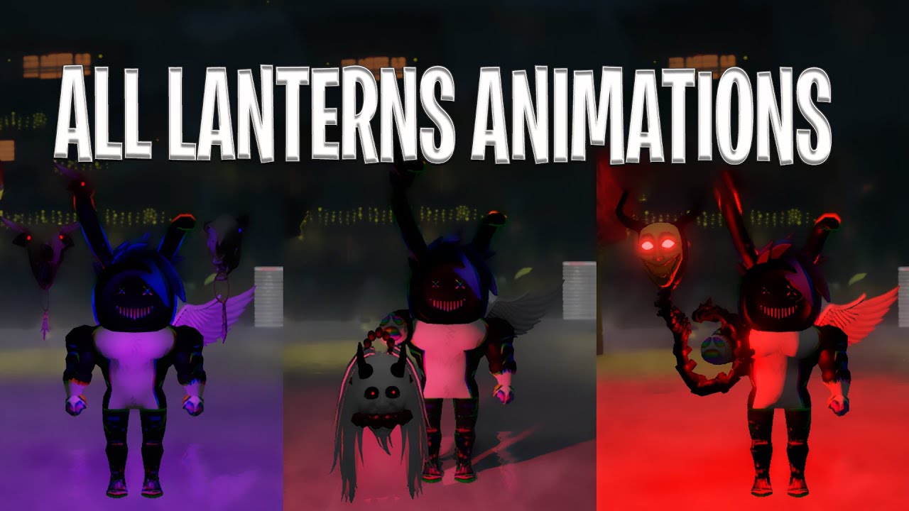 Todas las Animaciones de LINTERNAS de The Mimic | ROBLOX - YouTube