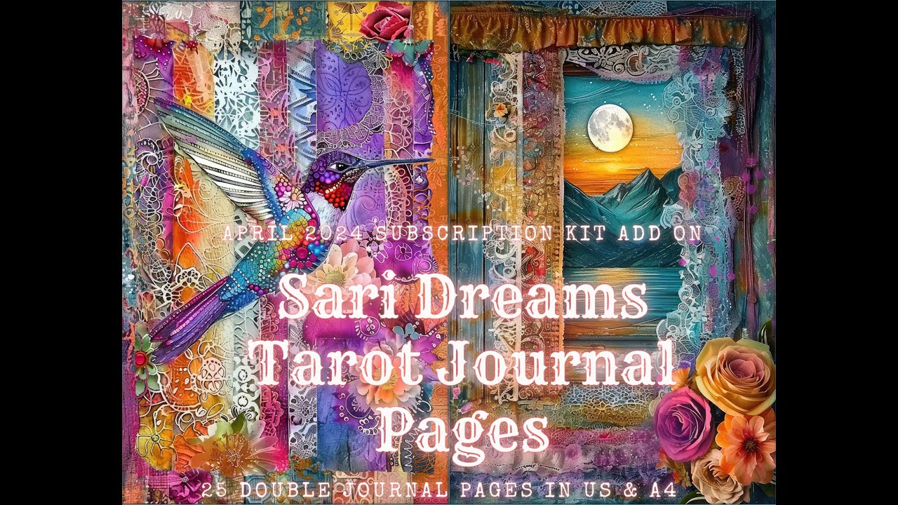 Bohemian Sari Dream Tarot Paper, Bohemian Patchwork Journal Paper, Bohemiana Crafting, Craft ...