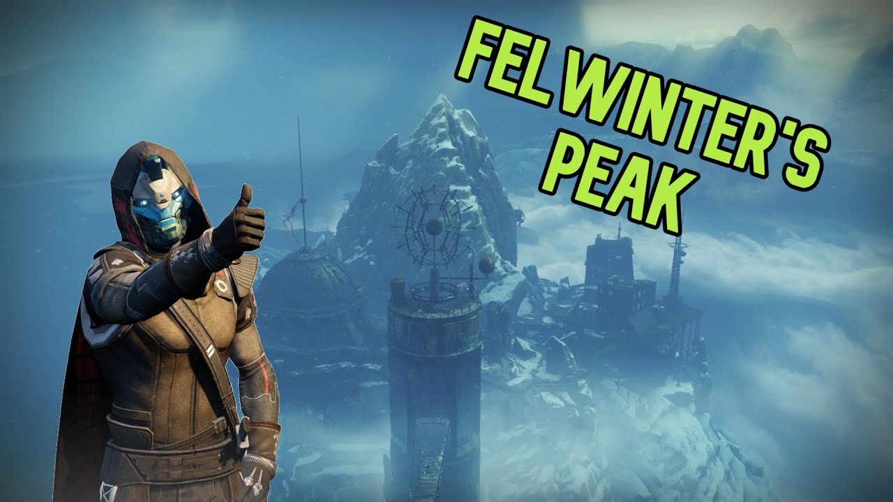 Climbing Felwinter's Peak As A HUNTER - Destiny 2 - YouTube