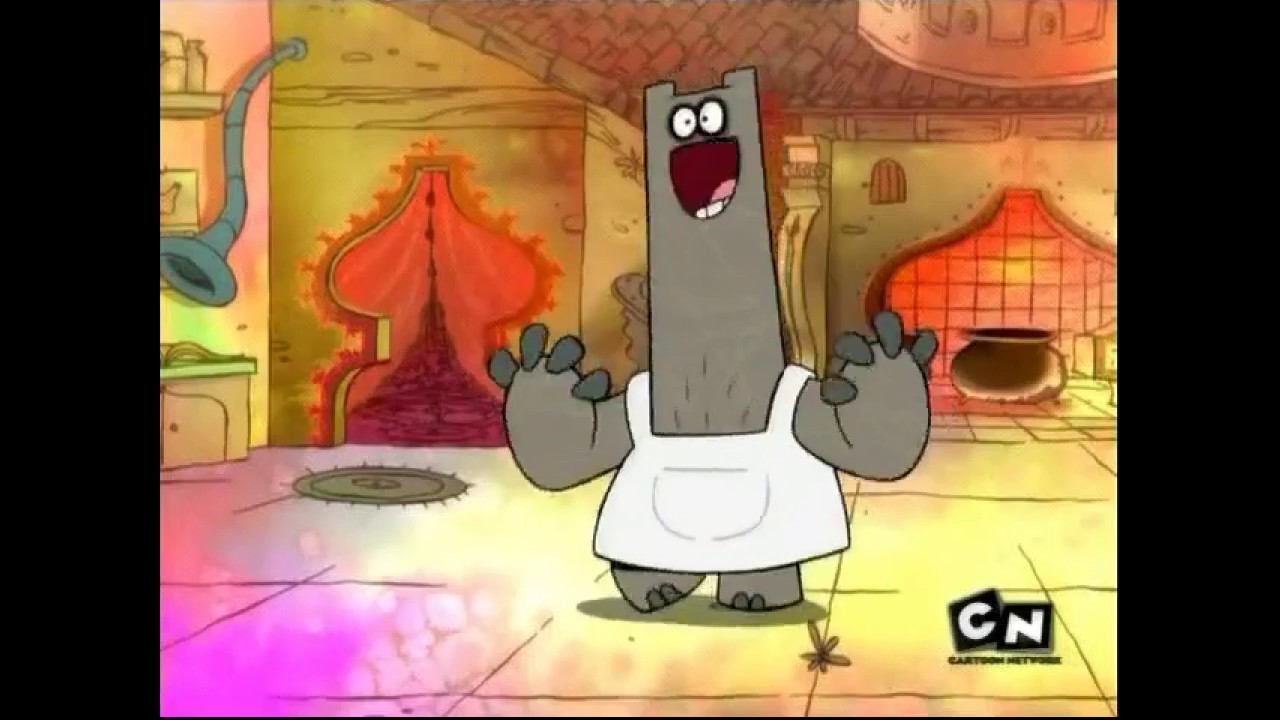 Chowder: Yeah, I'm so calm, now the audience can finally understand me ...