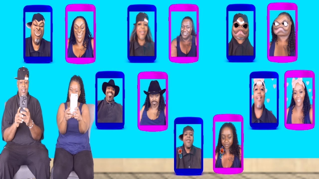 SNAPCHAT FILTERS CHALLENGE - HAVING FUN - YouTube