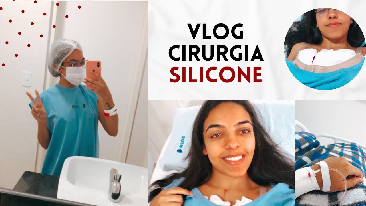 VLOG 2 - O DIA DA CIRURGIA- SILICONE + recuperação pós operatório - YouTube