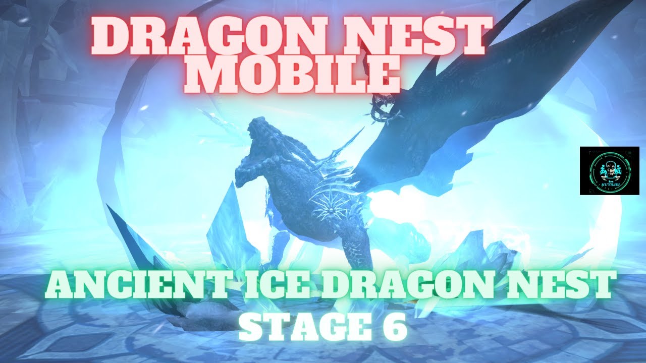 DRAGON NEST M - ANCIENT ICE DRAGON NEST STAGE 6 - YouTube