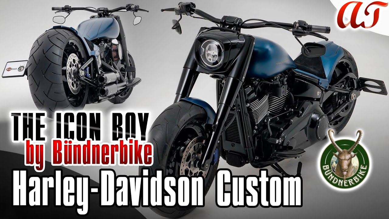 Harley-Davidson FAT BOY Custom by Bündnerbike: THE ICON BOY * A&T ...