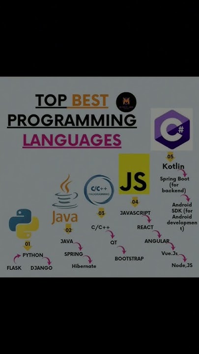 Top Best Programming Languages Coding Vines Biscode Youtube