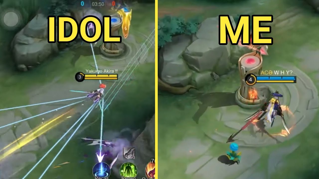 Pro gameplay vs Learner fanny gameplay - YouTube
