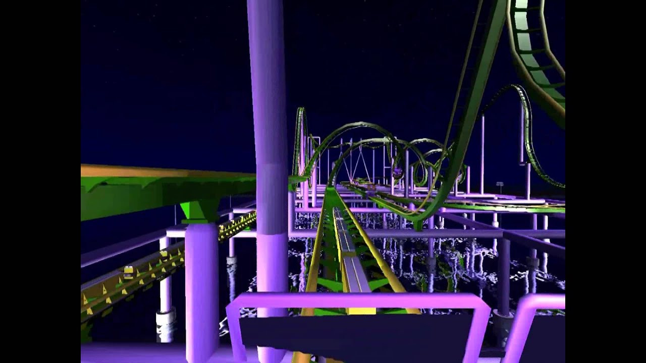 subLIMe RCT3 Extended LIM coaster - YouTube