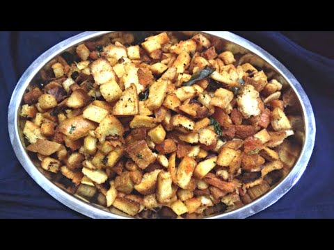 Bread Cut Fry Chivda | Bread Cut Fry Chivda Recipe | #MarathiFoodi ...