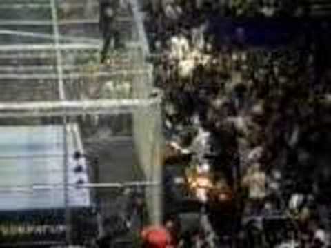 Undertaker Throws Mankind off HIAC - YouTube