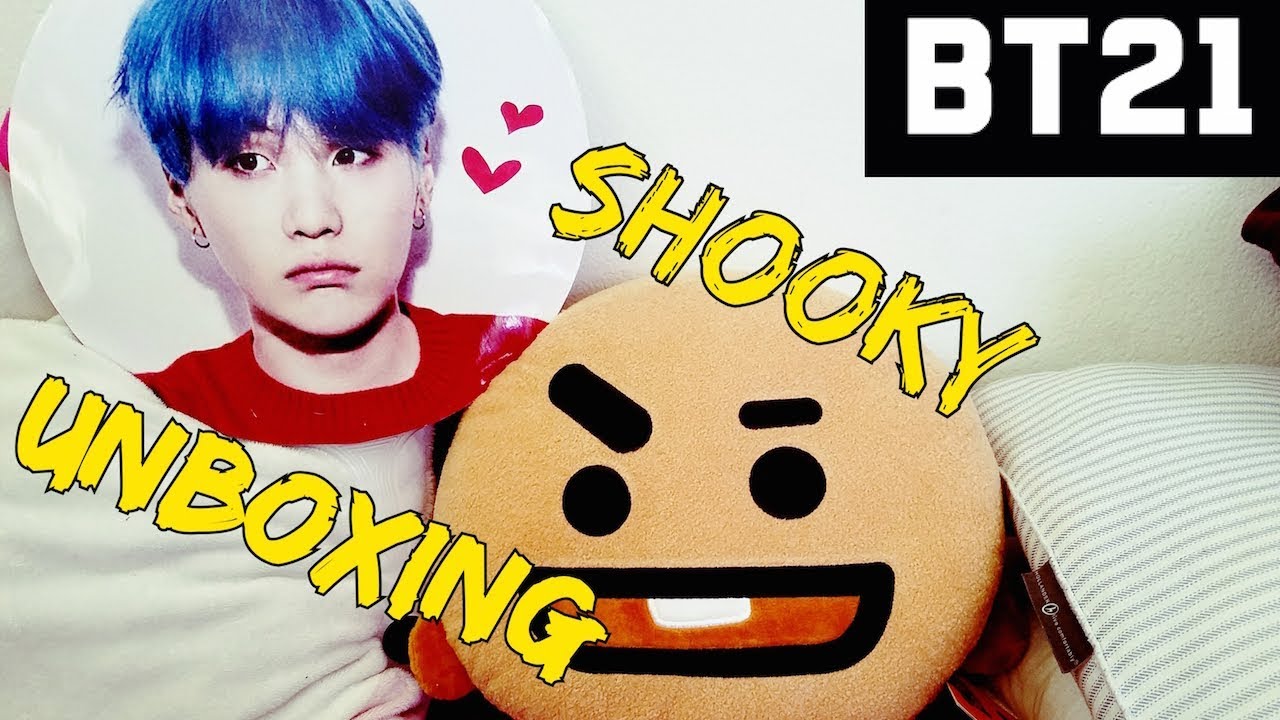 BT21 - Shooky(슈키) Unboxing - YouTube