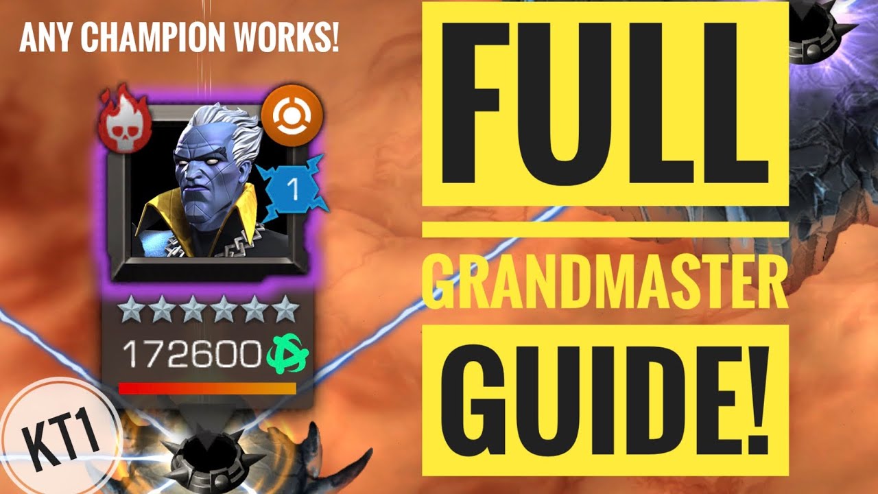 FULL Grandmaster Fight Guide! All You Need To Know To Demolish This ...