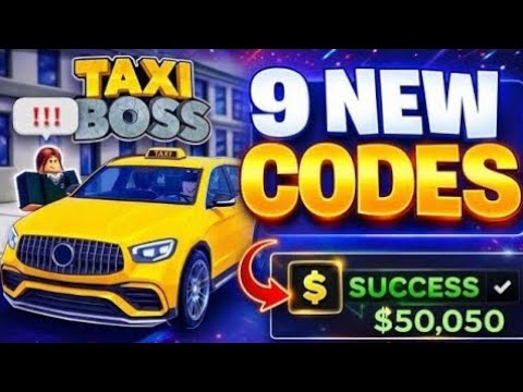 ⚠️NEW!! [CODE] ⚠️ TAXI BOSS CODES APRIL 2026 | ROBLOX TAXI BOSS CODES 2026
