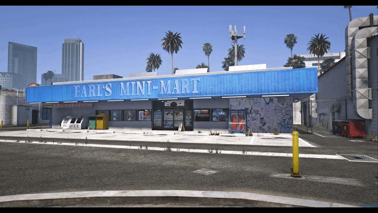Earls Hood Mart | Fivem GTA 5 MLO - YouTube