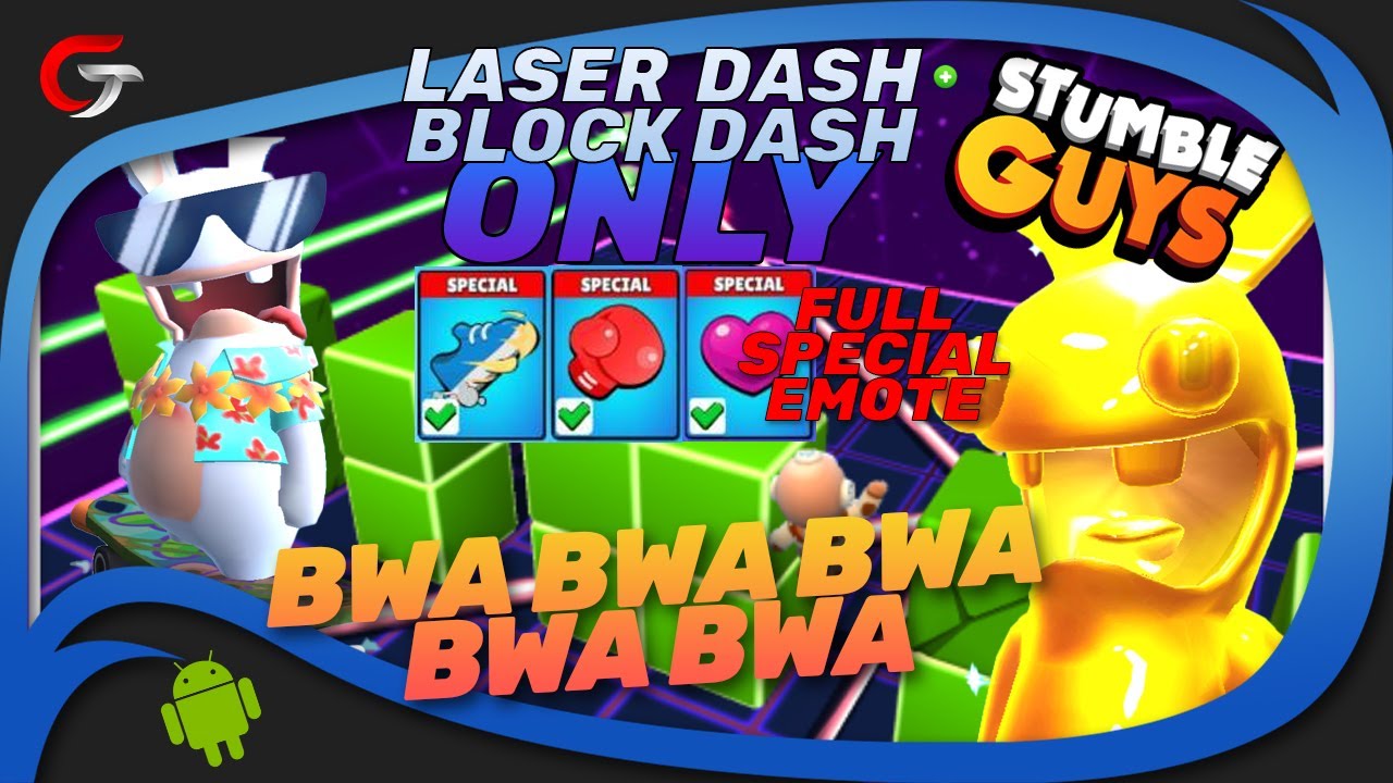 MABAR STUMBLE GUYS BLOCKDASH BWA BWA BWA BWA RABIT INVASION!! Stumble ...