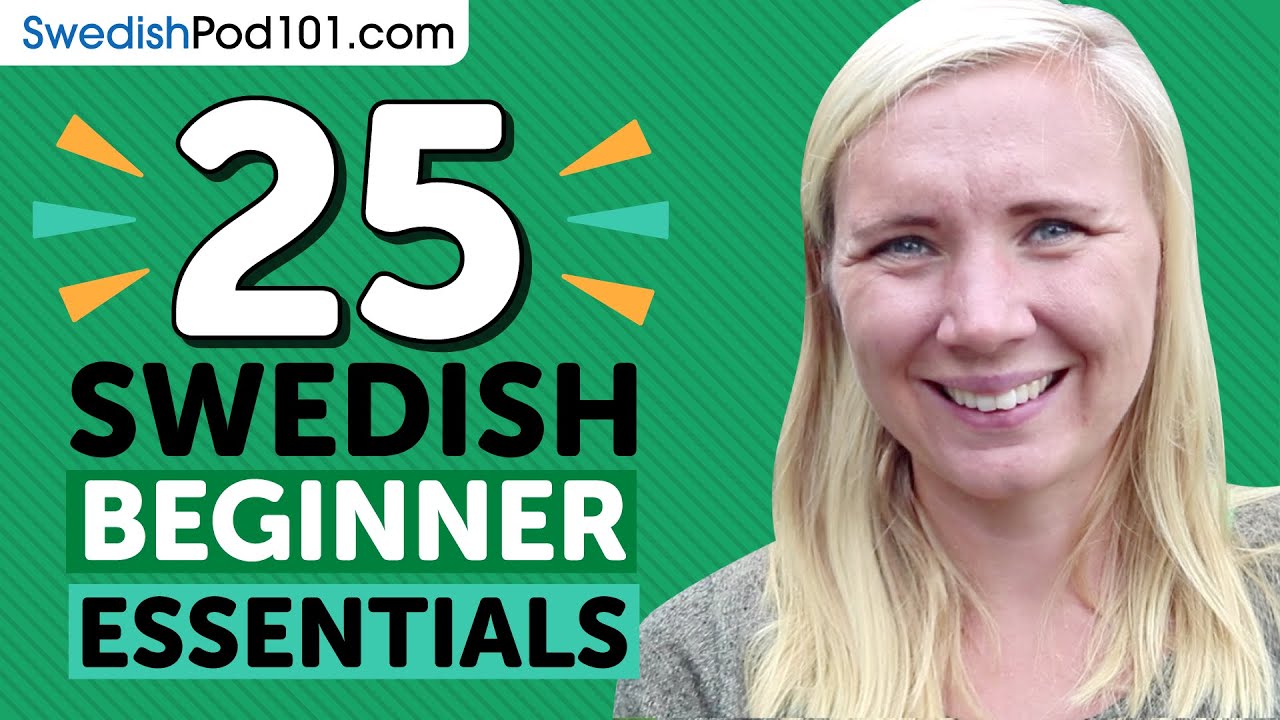 25 Beginner Swedish Videos You Must Watch | Learn Swedish - YouTube