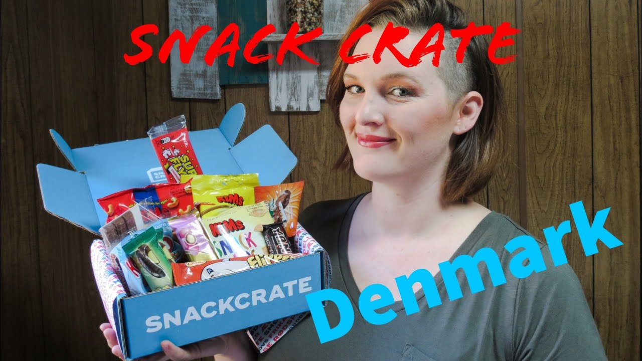 Snack Crate Unboxing// December 2019 Denmark Food Box - YouTube