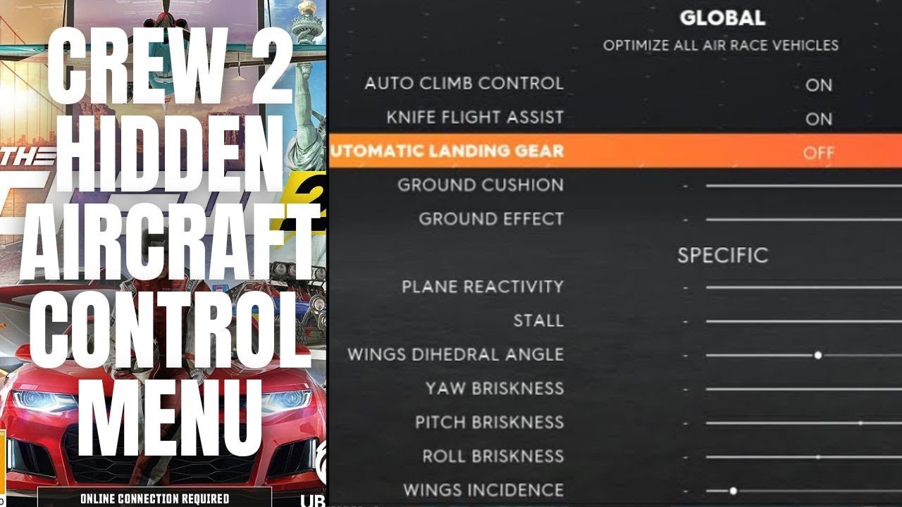 Crew 2 Hidden controller/Assistance Settings - YouTube