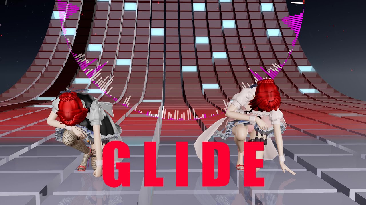 【MMD】GLIDE 【赤髪十六夜咲夜】4K - YouTube
