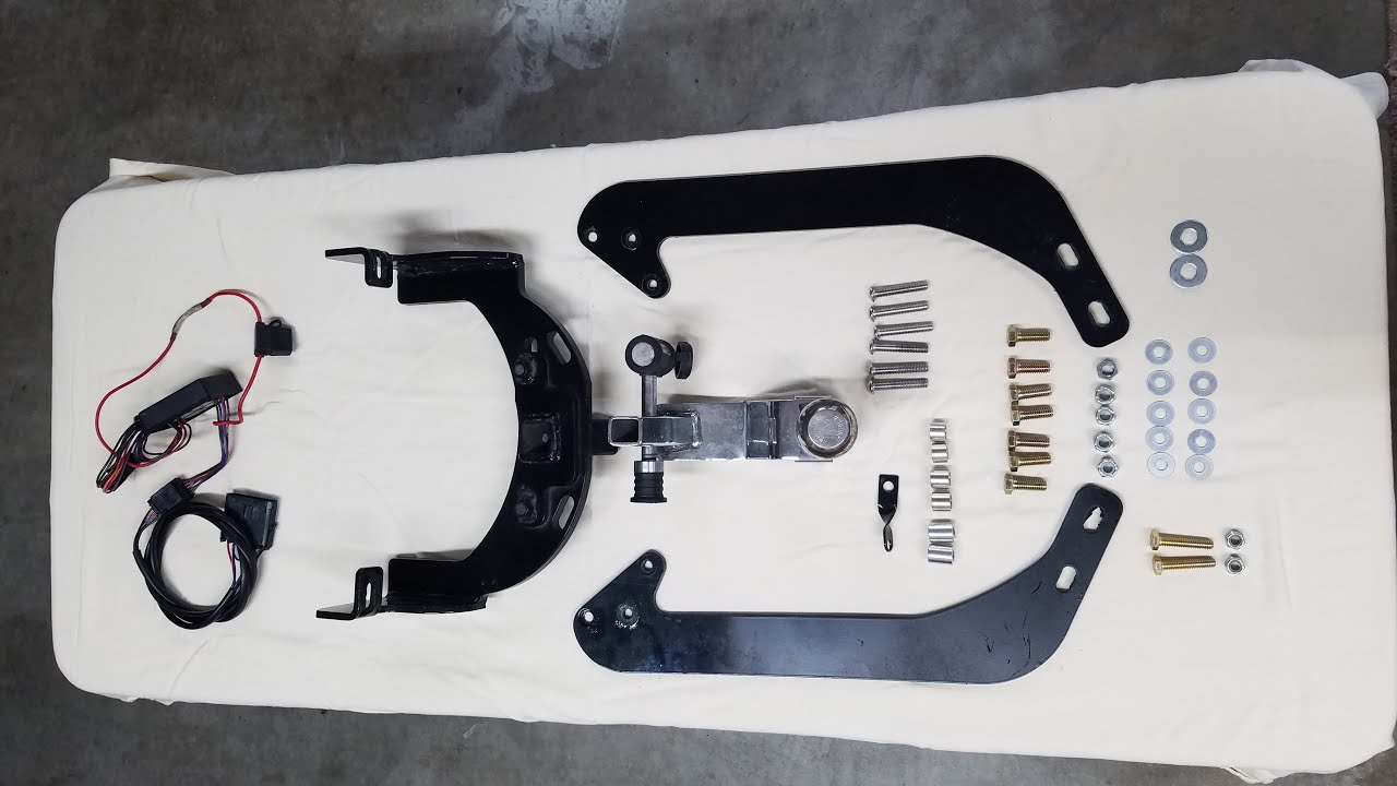 Bushtec Hitch for Harley Davidson (H-D) Road King, Road Glide, CVO ...