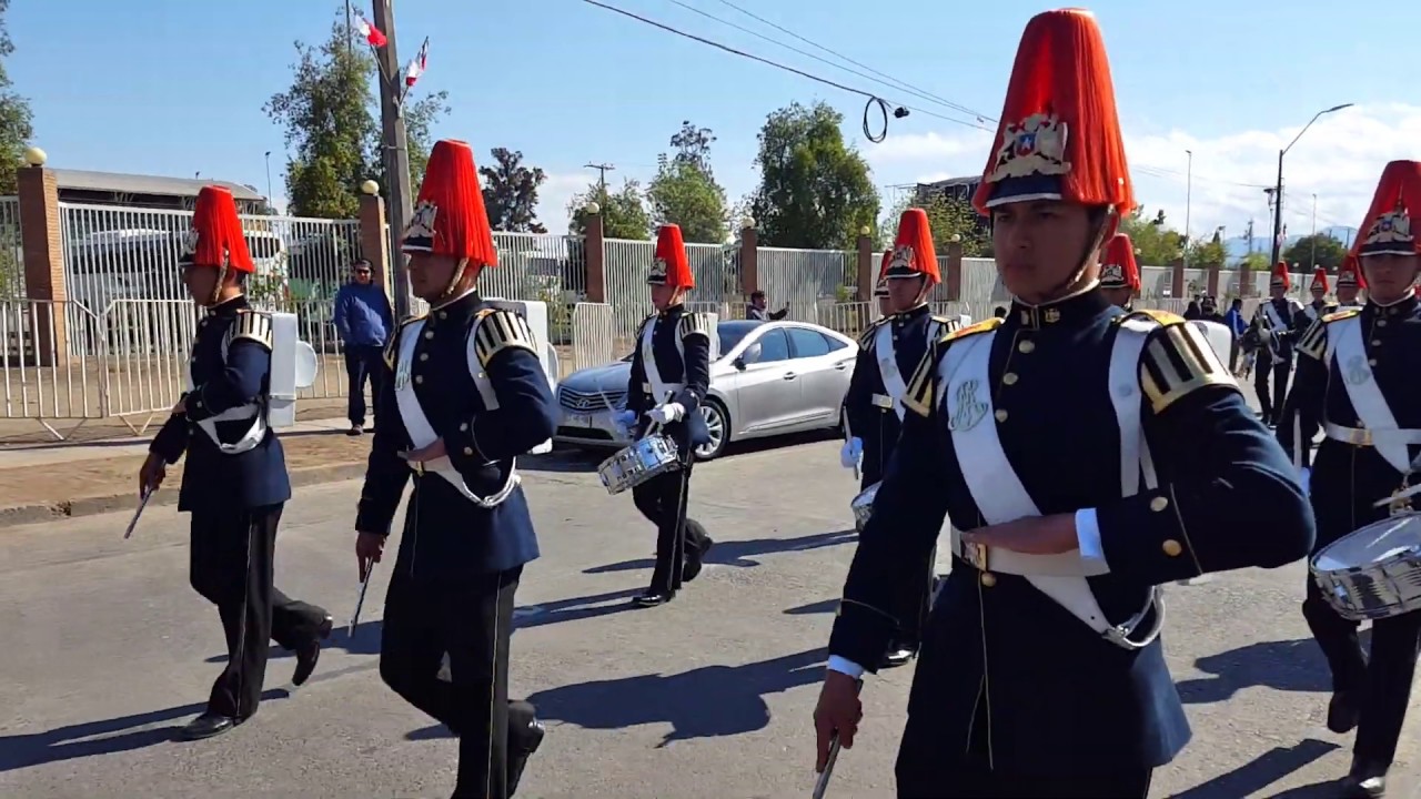 Escuela Militar "HD", Chile - Ingreso desfile "Batalla de Racagua ...