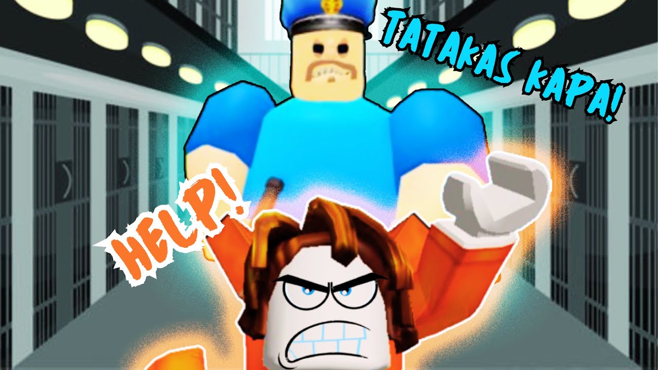Barry's Prison Run | ROBLOX | HINULI AKO NG MABAHONG PULIS NA MATABA ...