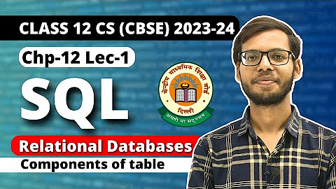 Complete Class 12 SQL | Class 12 Computer Science | in Hindi - YouTube