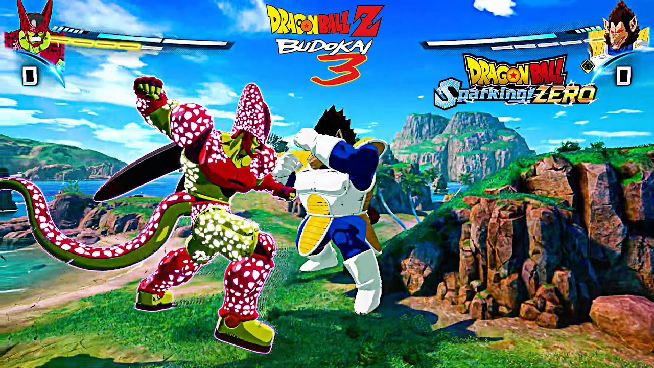 Cell Max Vs Great Ape Vegeta, Hirudegarn, Super Baby Great Ape, and ...
