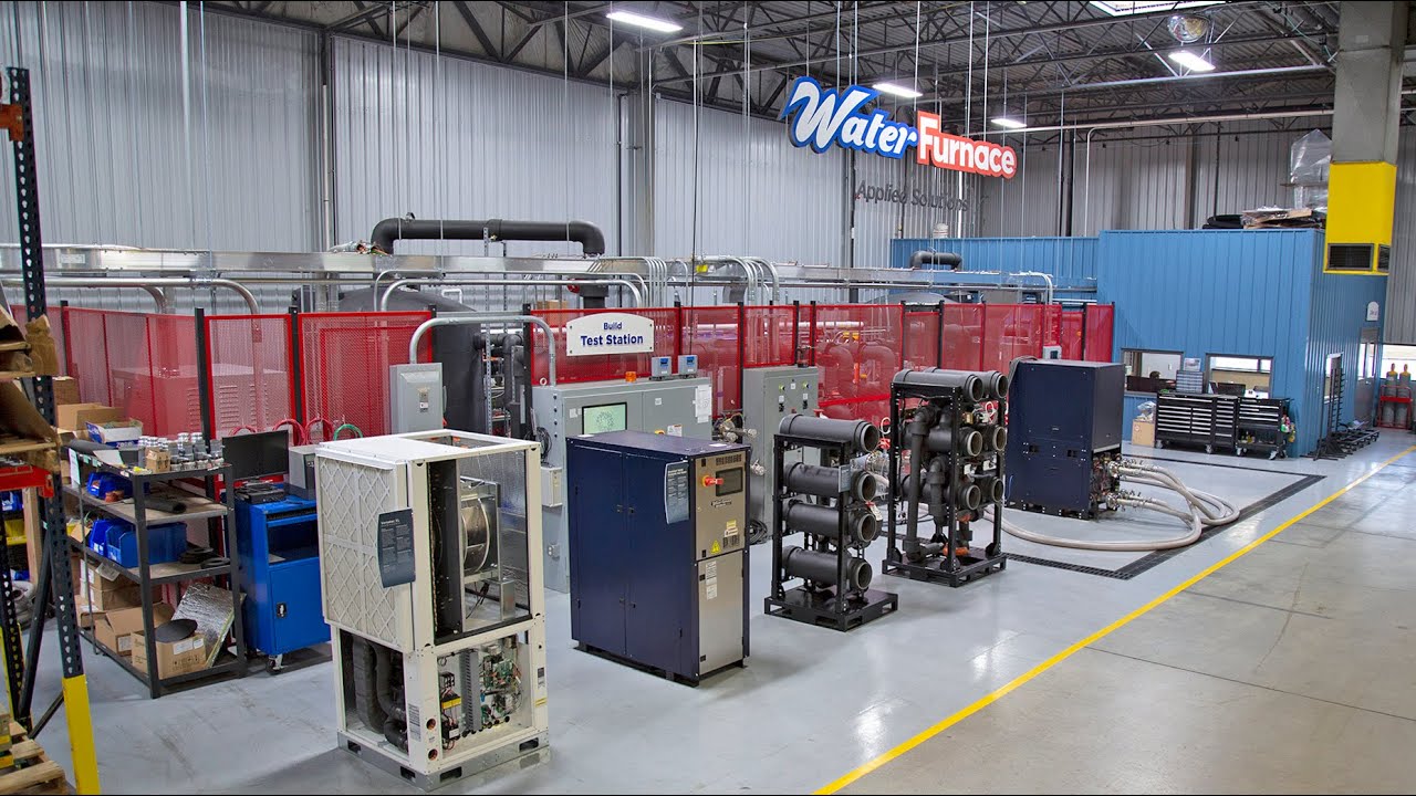 WaterFurnace Chiller Lab - YouTube