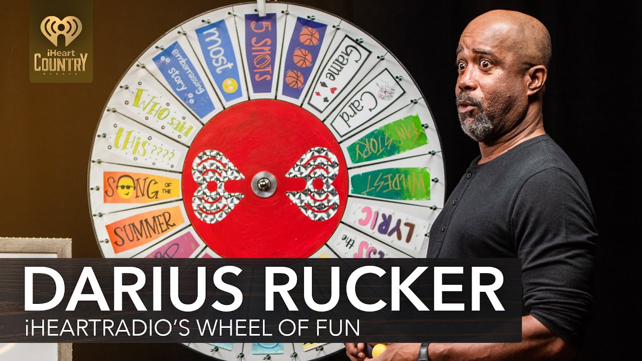 Darius Rucker Tests His Luck in the Wheel of Fun at the 2021 ...