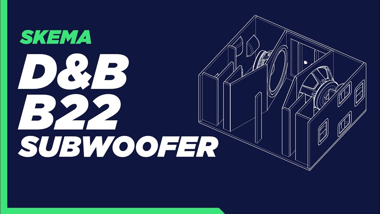 SKEMA D&B B22 SUBWOOFER 18 INCH - YouTube