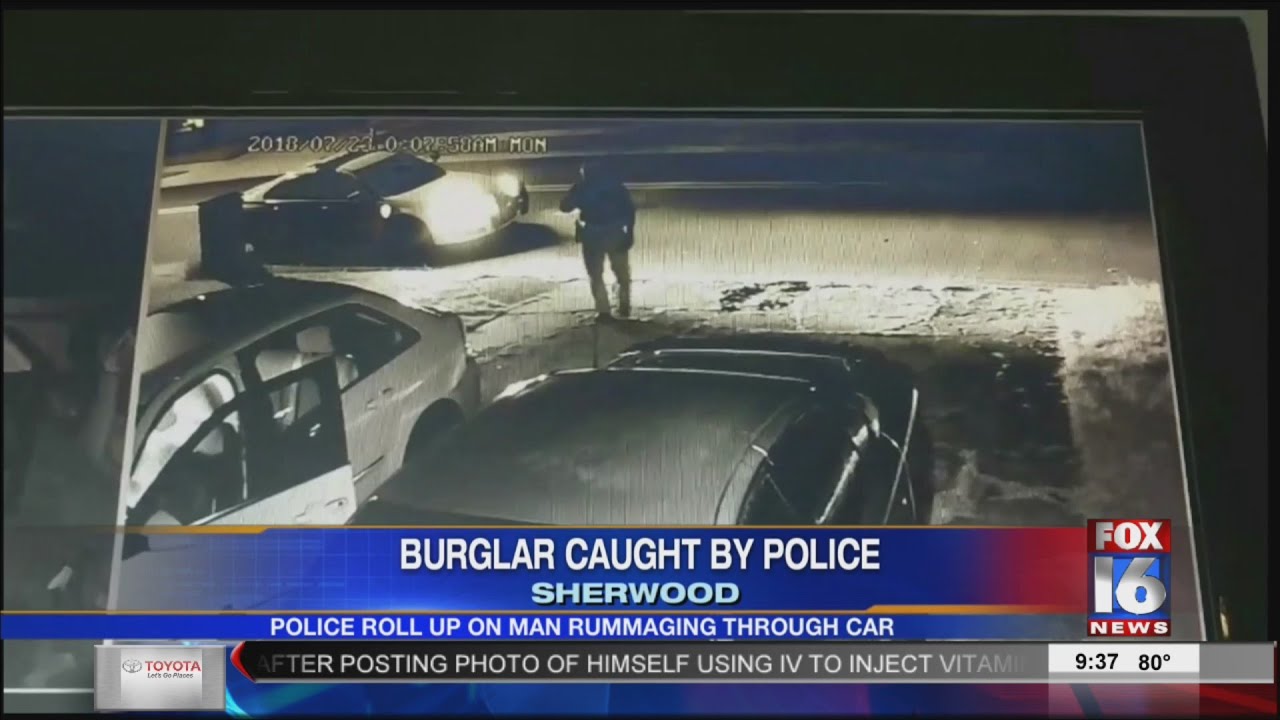 Burglar Caught by Police - YouTube
