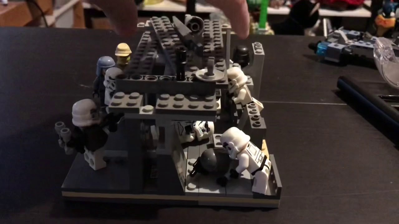 LEGO Star Wars Zombies(blackwing virus) mini moc addon build - YouTube