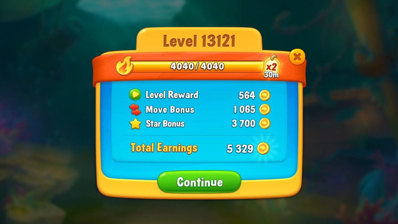 @Fishdom Level 13121 - YouTube