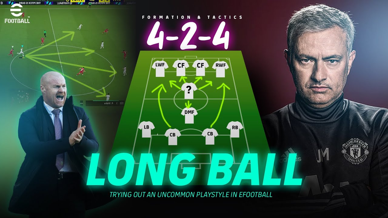 EFootball 2024 Long Ball 424 FORMATION TACTICS PC Gameplay