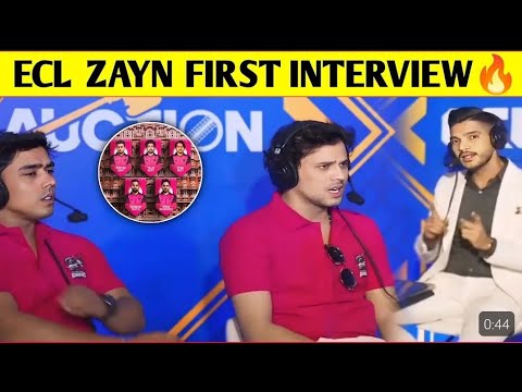 ECL R2H Wasim Zayn Saifi First Interview 🔥 Round2hell ECL Cricket ...