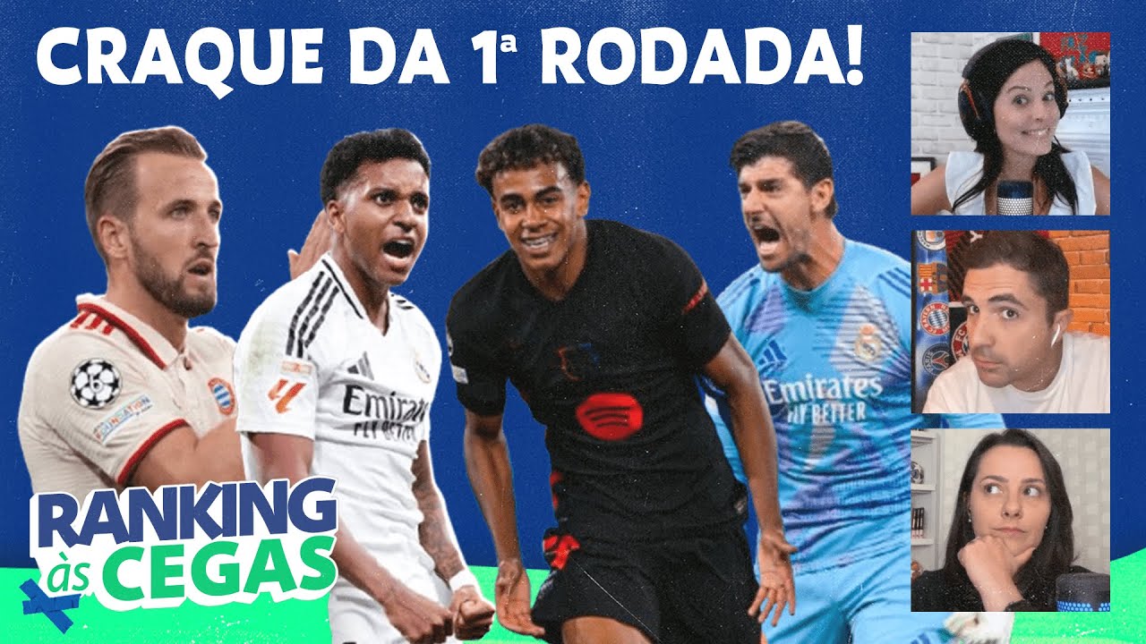 QUEM FOI O CRAQUE DA 1ª RODADA DE CHAMPIONS? TATI, CLARA E QUEZADA ...