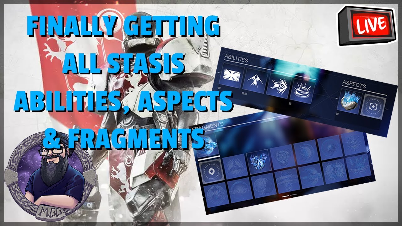 🔴 [ Destiny 2 ] Finally getting all of the Stasis abilities, aspects ...