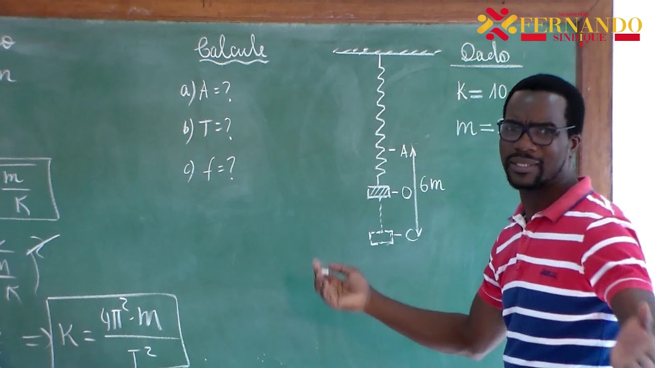 Aula 3. Oscilaçõe. Equação de Thompson para o pêndulo Elástico - YouTube