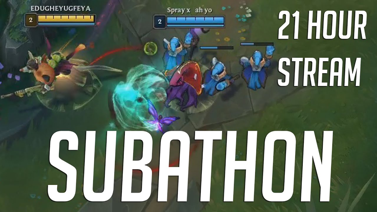 SUBATHON STREAM - YouTube