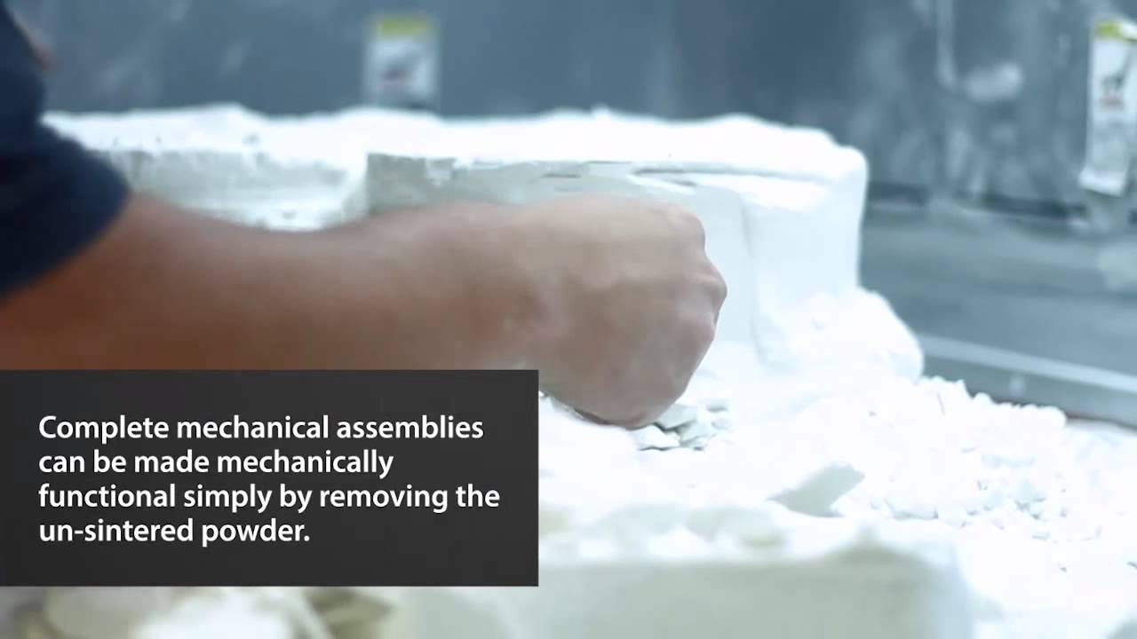 SLS (Selective Laser Sintering) Process - 3D Systems - YouTube