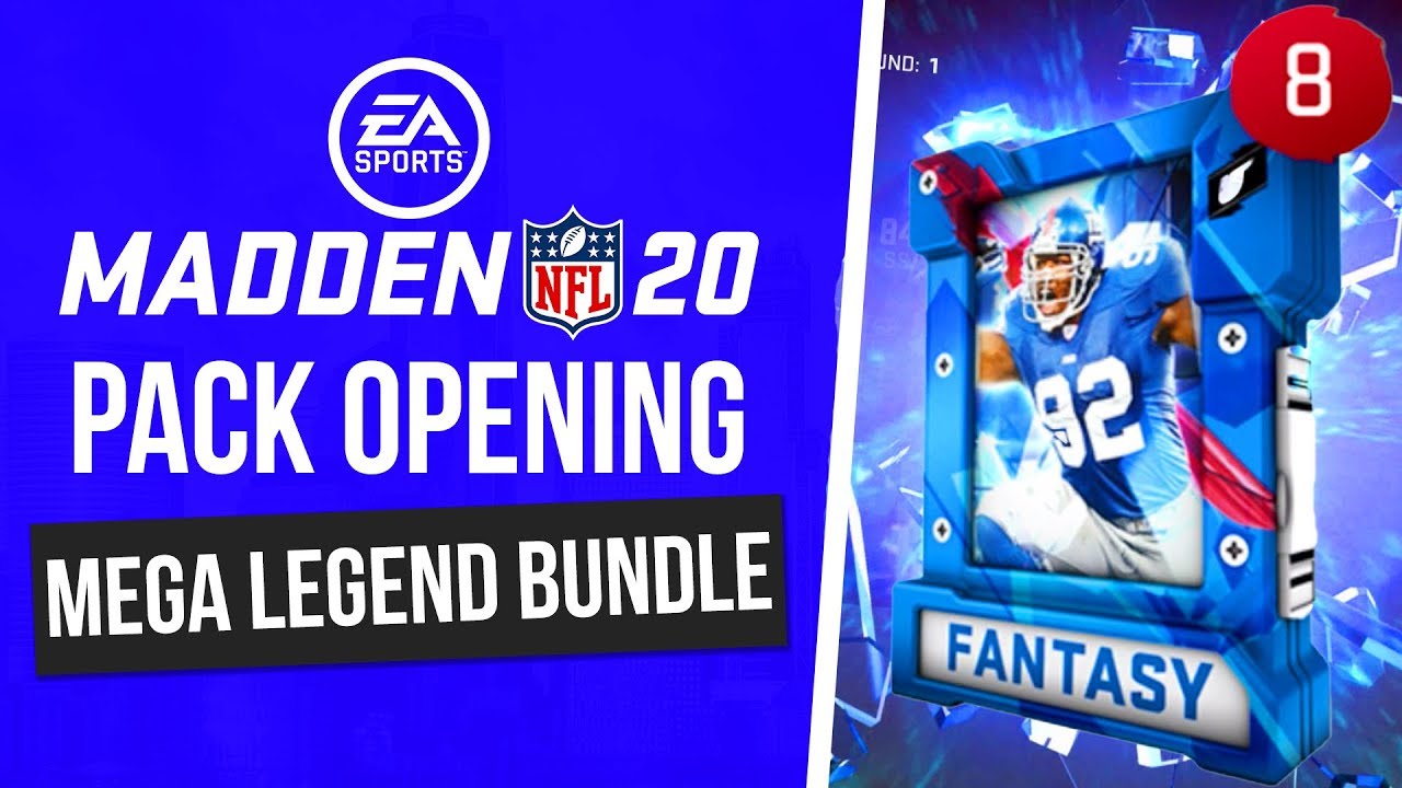 Madden NFL 20 Ultimate Team - Pack Opening - Mega Legend Bundle! - YouTube