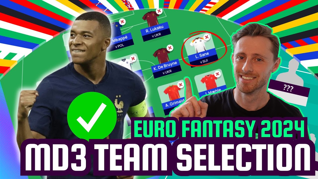 Euro 2024 Fantasy | MY LIMITLESS TEAM SELECTION MD3 I EURO 2024 FANTASY ...