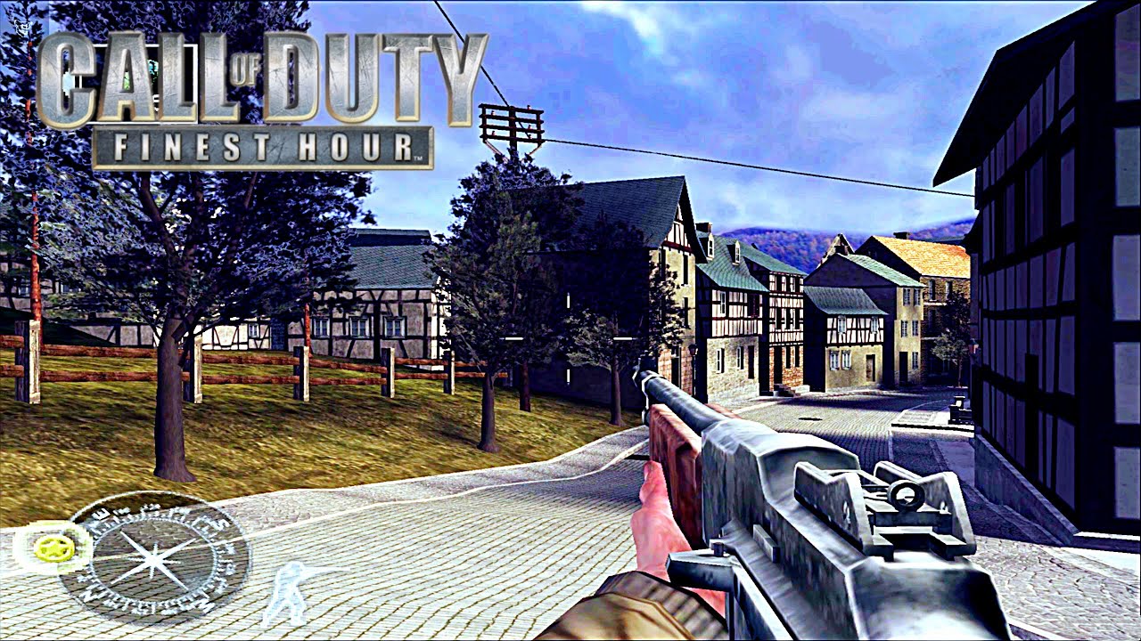 Call of Duty Finest Hour US Mission 17 Road to Remagen walkthrough PS2 ...