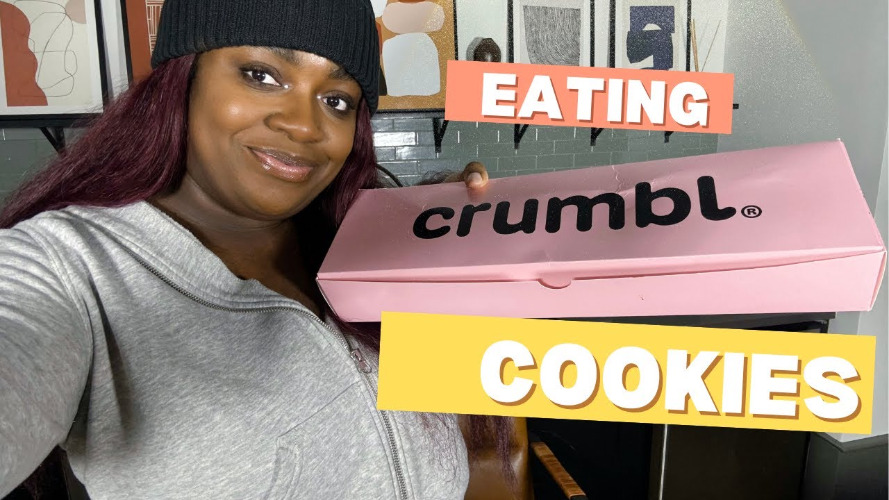 Eating Crumble Cookie Flavors of the Week - YouTube