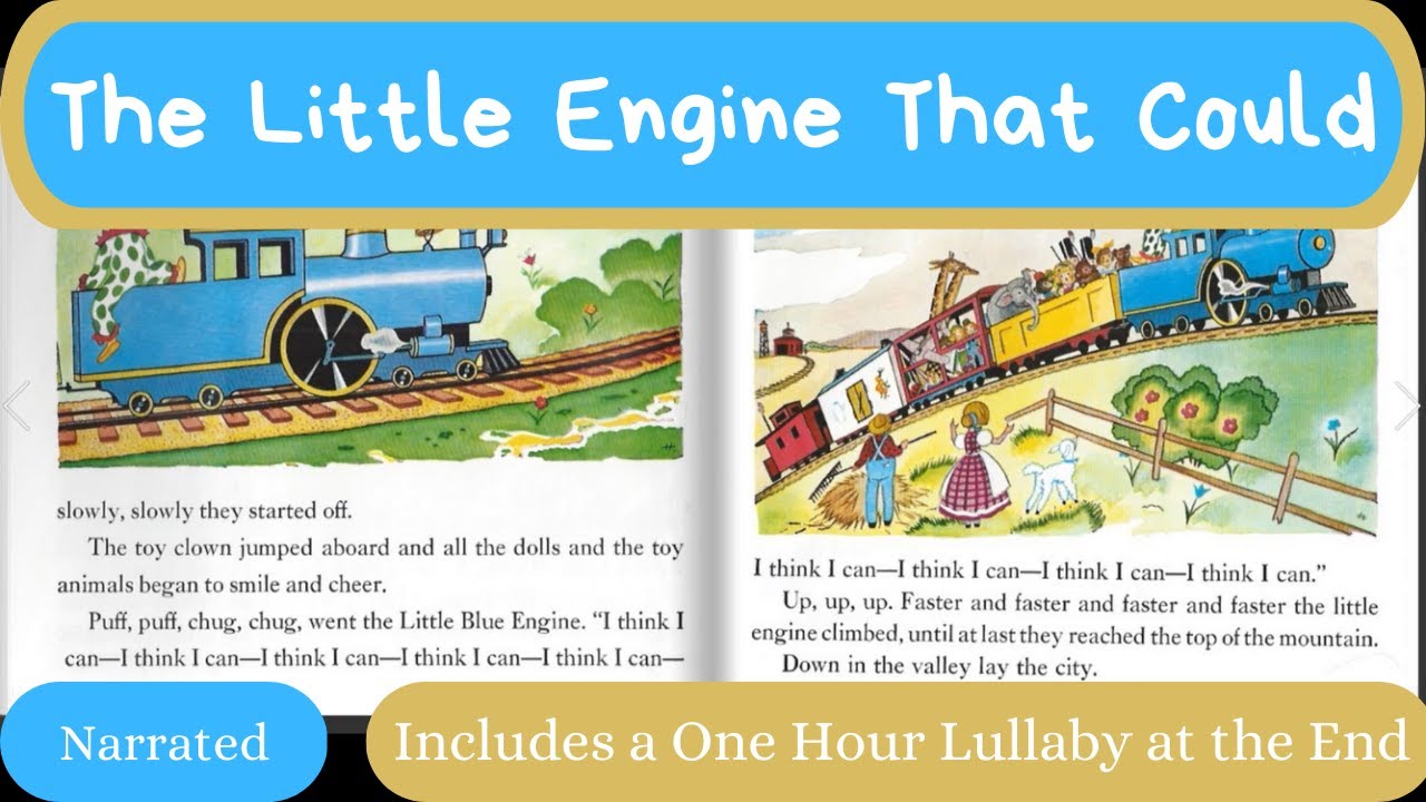 The 1980's Children's Classic | The Little Engine that Could | Narrated ...